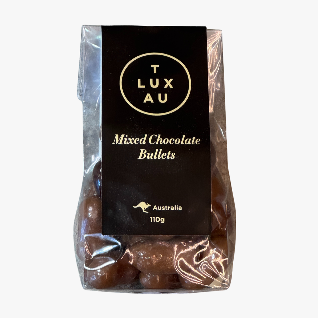 Mixed Chocolate Bullets 110G - Tlux Au